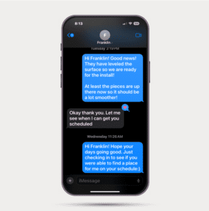 Upload Text Messages For Transcription