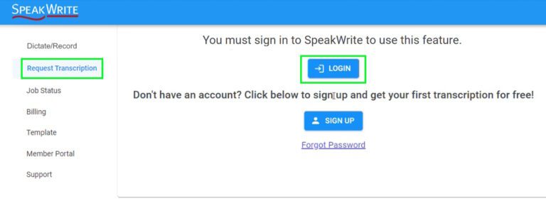 SpeakWrite Transcription With Clio Integration