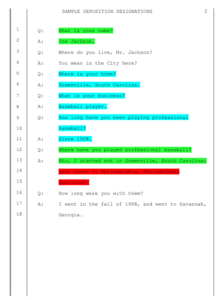 4 Excellent Deposition Transcript Samples (Plus Tips!)