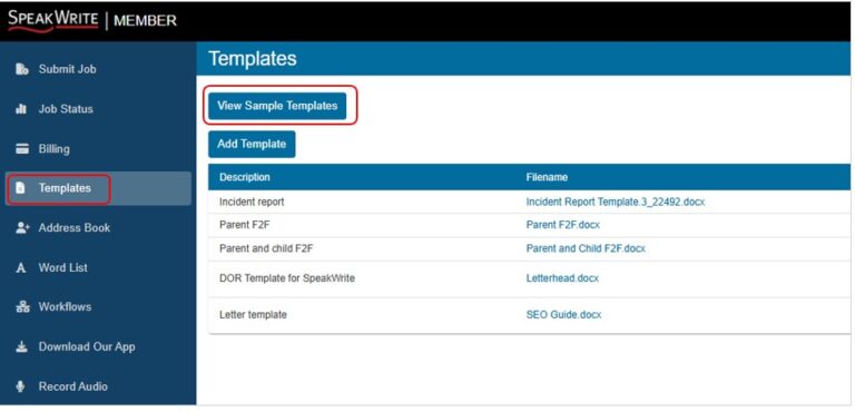 Incorporate Our Pre-Generated Templates
